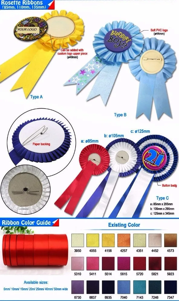 Manufacturer Promotional Cheap Custom Imprint Event Badge Ribbons - Buy ...