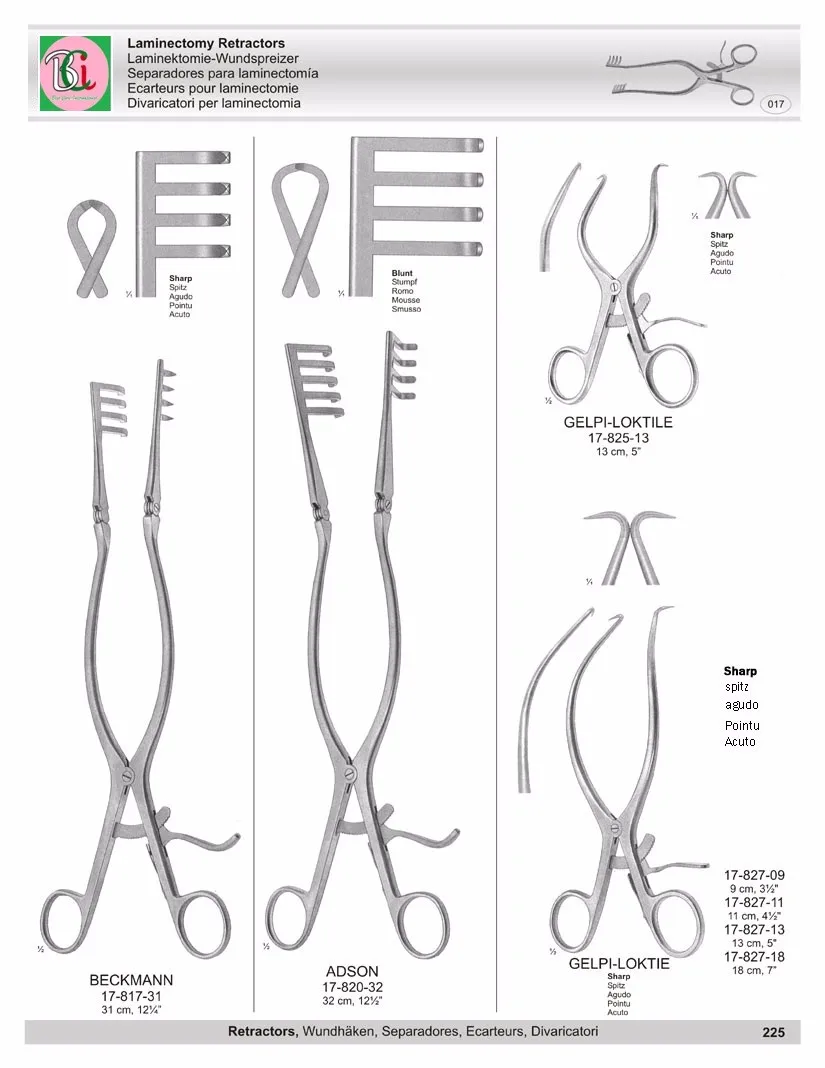 Cast Instruments Set Orthopedic Cast Saw Instruments Cutters Set ...