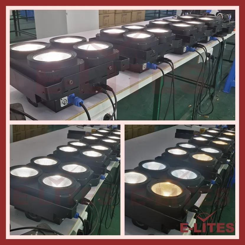 400W Cob LED Blinder 4x100w Audience Blinder Light Led Stage Wedding ...