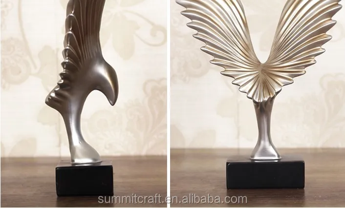Custom Resin Abstract Flying Wing Decoration Pieces