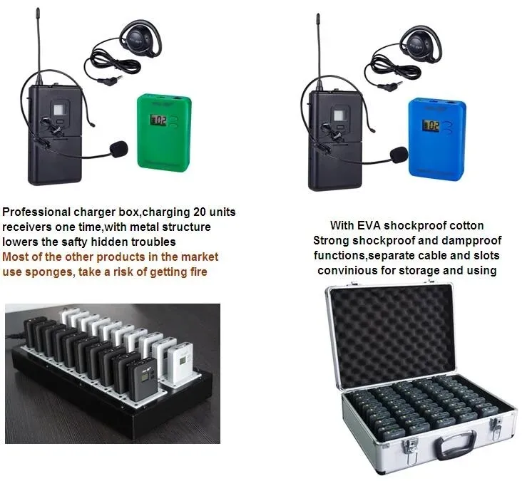 Hot Selling Extremely Noise-eliminating Microphone Audio Guide Speaker ...