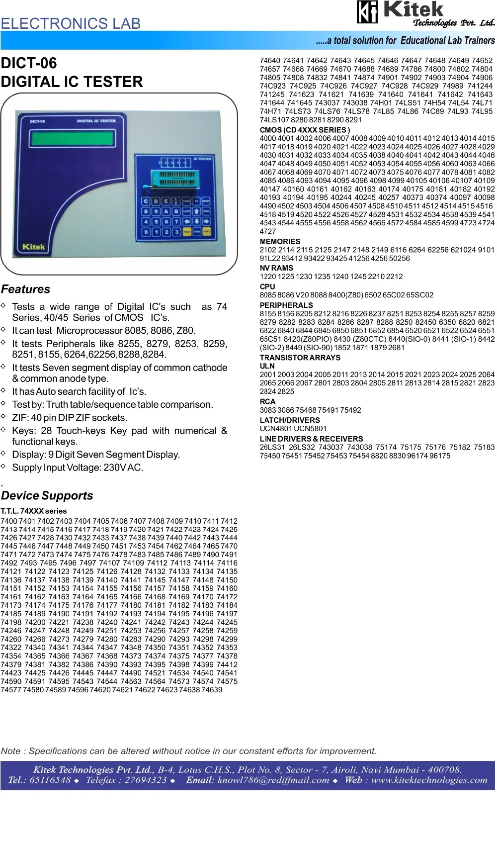Ic Tester Review at Juan Maguire blog
