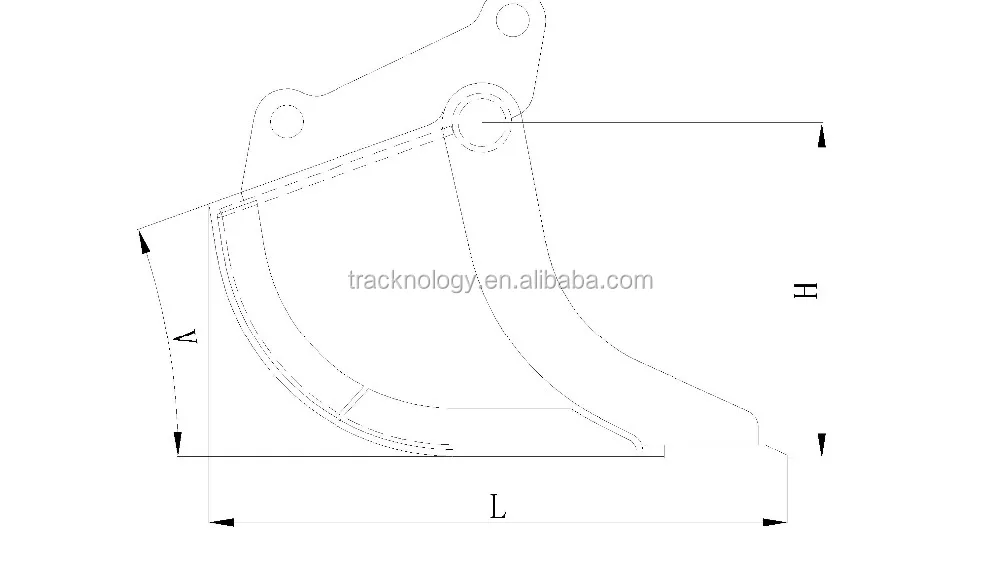 Scandinavia Digger S40 Excavator Hydraulic Tilt Bucket
