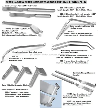 Femoral Neck Retractor Hip Surgery Retractors - Buy Hip Surgery Femoral ...