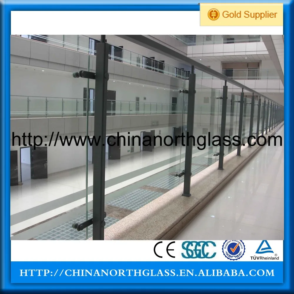 Railing Glass Baluster,Balustrade Railing Glass,Stair Glass Railing ...