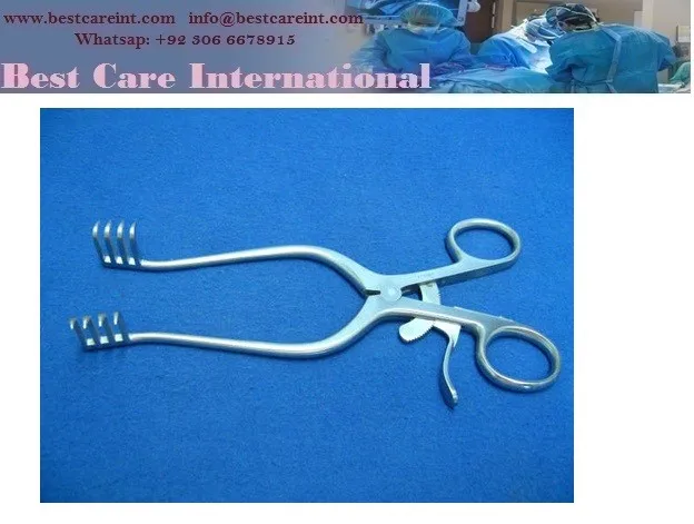 Automatic Heiss Skin Retractor Cross Action With Ratchet - Buy Sharp ...