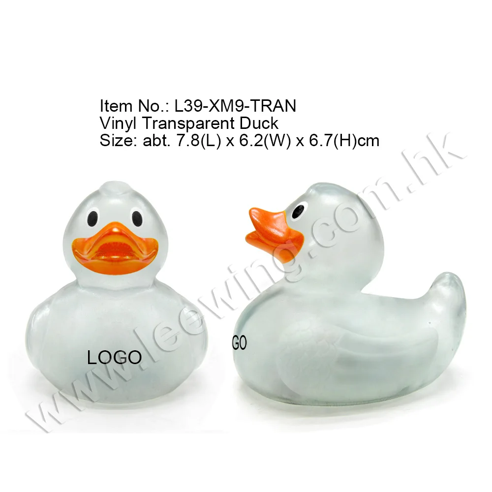 Plastic Pvc Floating Duck Transparent Rubber Duck - Buy Rubber Duck ...