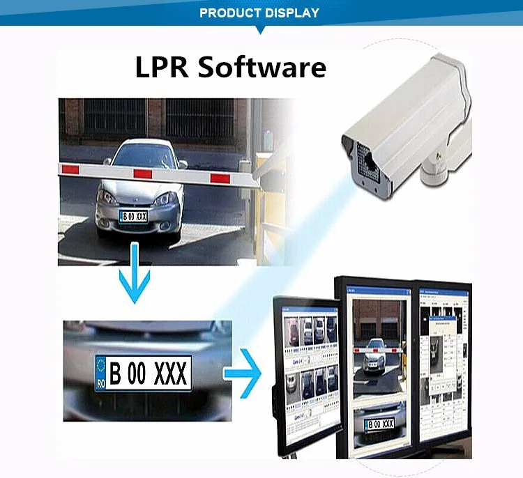 License Plate Recognition Hotel Access Control Barcode System ...
