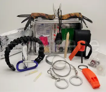 Extreme Outdoor Emergency Survival Kit Camping Scouts Military ...