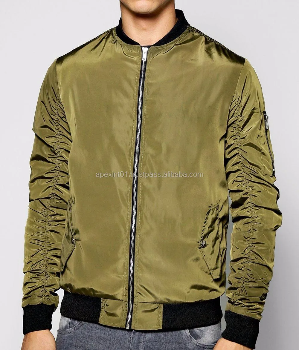 Wholesale Mentiger Print Black Slim Fit Bomber Jacket From Apex ...