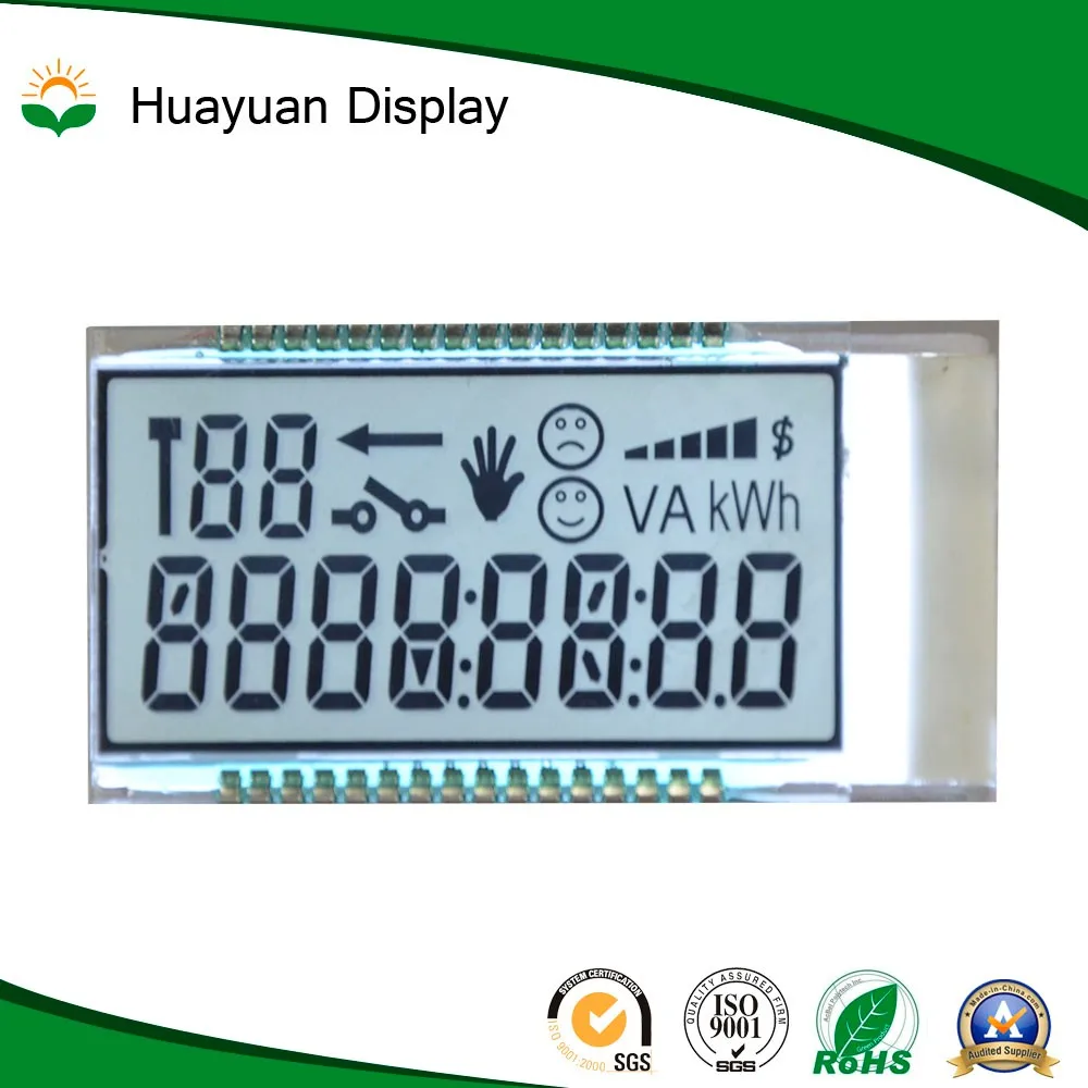 Tn/stn/fstn/va Positive/negative Custom Segment Lcd Display With /without Backlight - Buy Custom ...