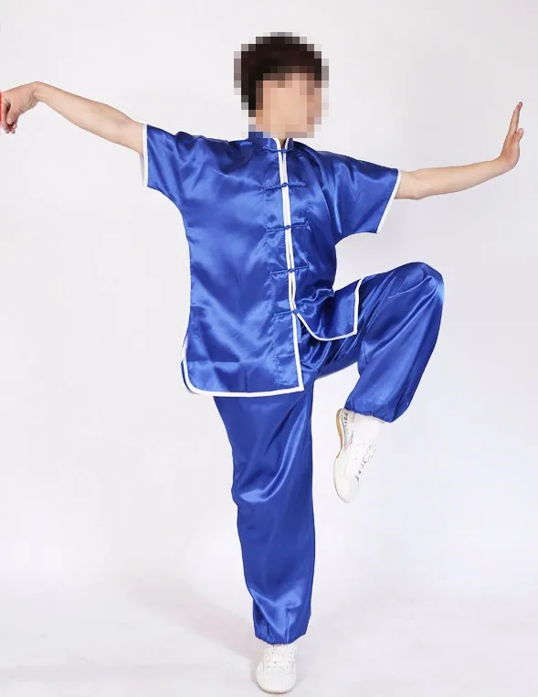 Hot Sale Wushu Silk Uniform Martial Arts Clothing Chinese Traditional ...