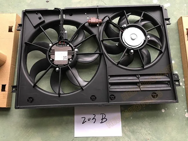 Auto Radiator Cooling Fan 1K0959455ES For VW JETTA CC GTI EOS BEETLE ...