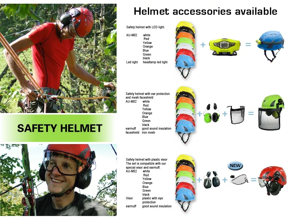 EN397 Safety Helmets - Aurora's Working at Height Helmets