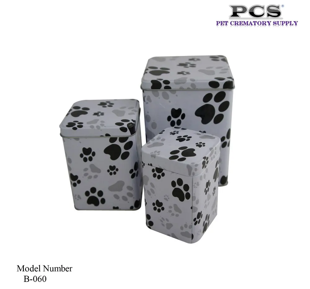 Wholesale Pet Urns Tins - MKY Paw Print Cremation Urns