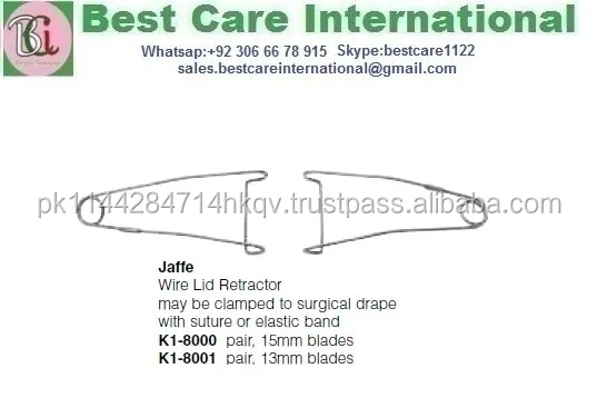 Jaffe Wire Lid Retractor Jaffe Eye Retractor - Buy Jaffe Eye Retractor ...