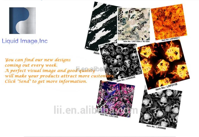 Liquid Image Pva 3d Water Transfer Printing & Hydrographic Printing ...