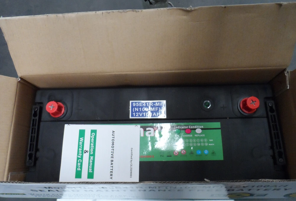 Automotive Battery 95E41R-MF for Bus - 81-100AH Capacity