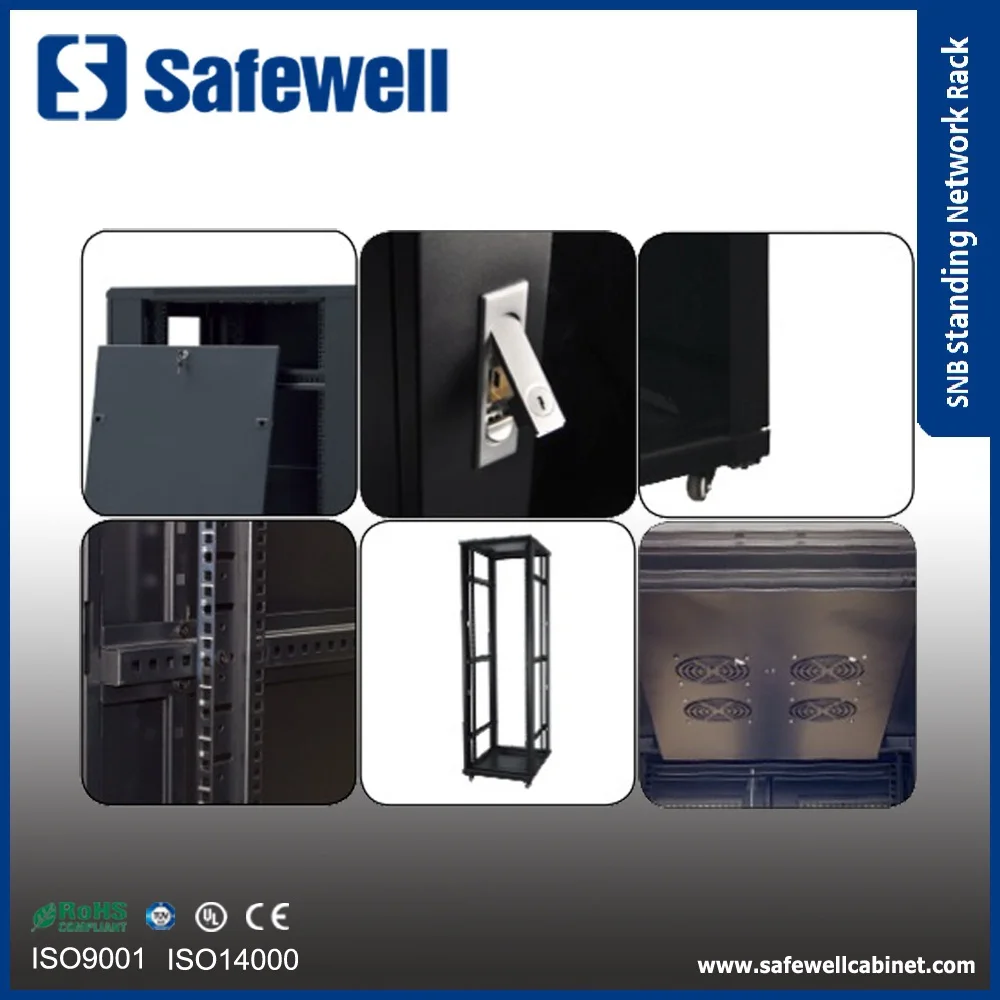 Safewell Hoge Kwaliteit Serie 19 Inch 42u 600mm Diepte Vloerstaande ...