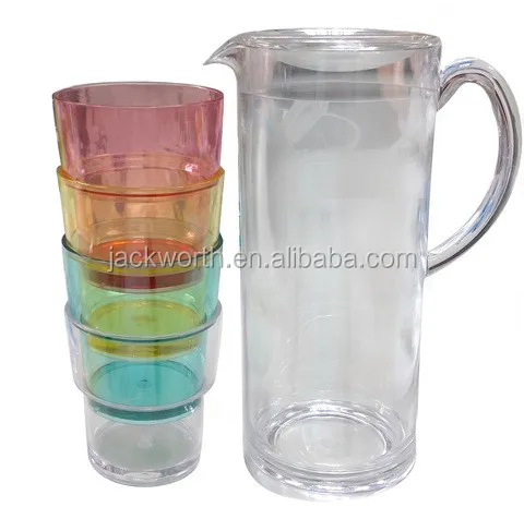 Plastic Pitcher Tray Kit - 6 PCS Set for All Your Needs