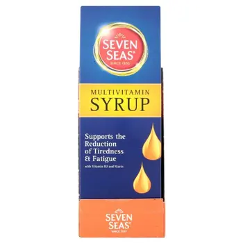 4 X Seven Seas Multivitamin Syrup Orange Flavour Liquid 300ml - Buy ...