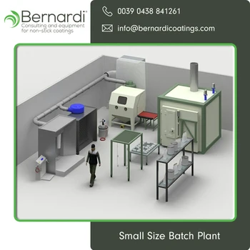 Automatic Powder Coating Line Small Size Batch Plant At Genuine Rate ...