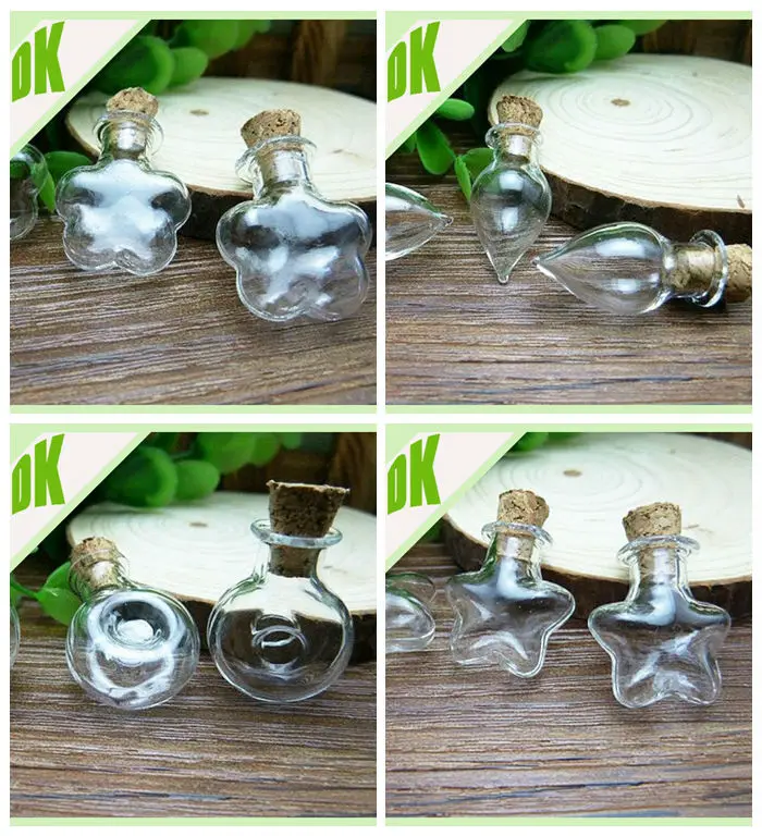 Miniature 20ml Glass Bottle - Perfect for Terrarium Charms