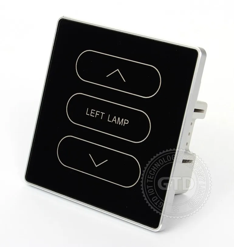 Ultra-thin Touch Glass Screen Panel 1 Gang Dimmer Light Switch - Buy ...