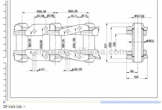 Excavator track link assembly PC250LC-6/PC280LC-3, View track link ...