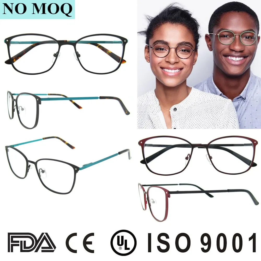 Free Sample Wholesale Brand Designer Round New Model Specs Metal ...
