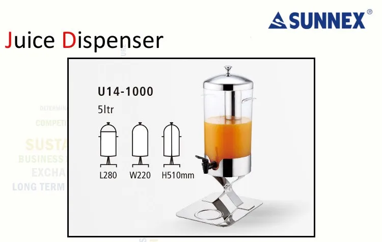Sunnex Simple & Mini Design 5ltr Stainless Steel Juice Dispenser - Buy ...