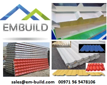 Metal Construction / Peb Profile Sheets For Roofing And Cladding In ...