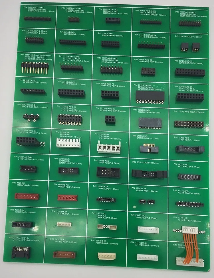 15 Pin 16 Pin Header Connector 2.54mm - Reliable PCB Socket