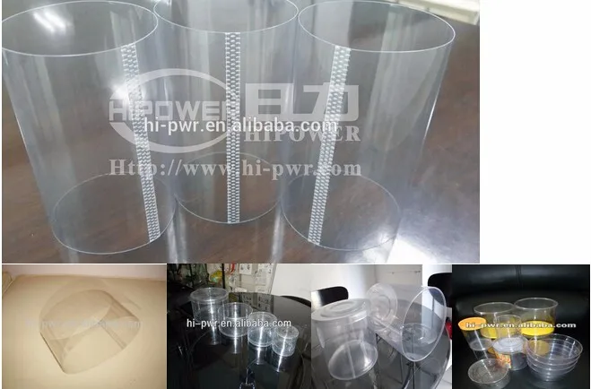 Clear Plastic Cylinder Tube Forming Machine - Automatic