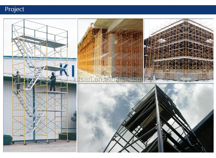Aluma Type Steel Frame Shoring Systems/construction Frame Scaffolding ...