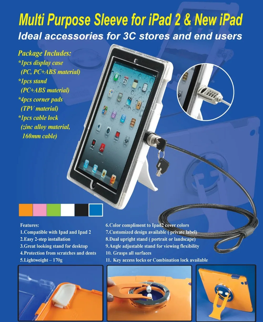 Secure Your Tablet with Our Multi Purpose Security Lock