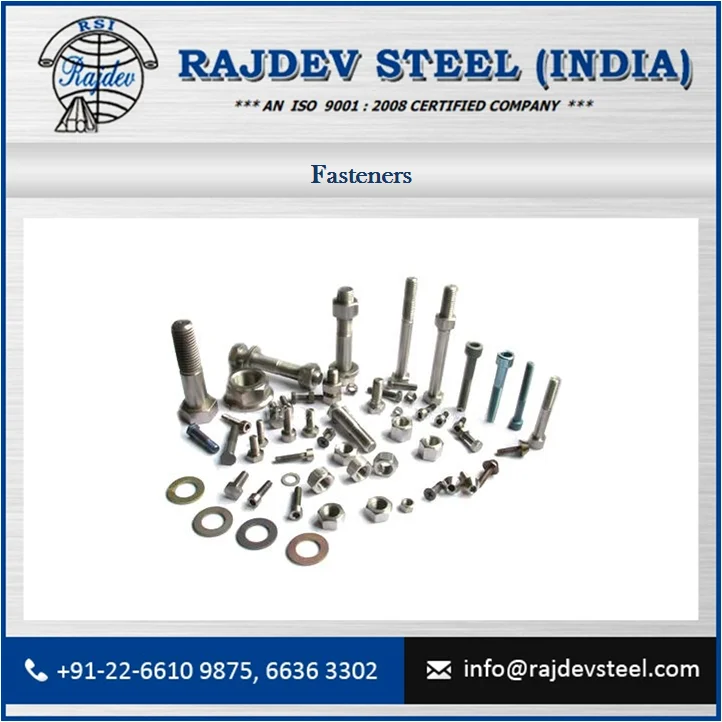 Leading Exporter Of All Types Of Mechanical Fasteners Used In Industry ...