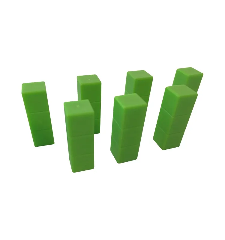 1-10cm Fraction Flat Bar - 55g Learning Bars Math Bricks