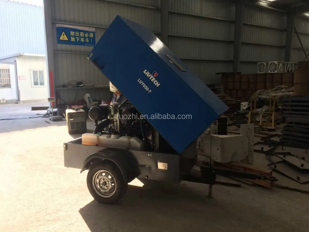 180cfm Pneumatic Jack Hammer Air Compressor for Sale