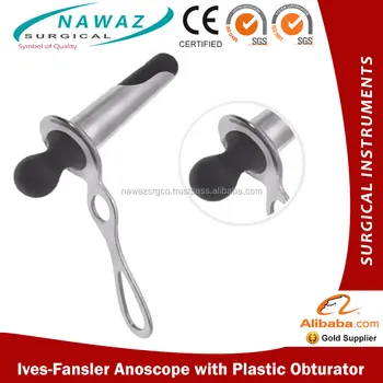 Ives-fansler Anoscope With Plastic Obturator,Surgical Instruments - Buy ...