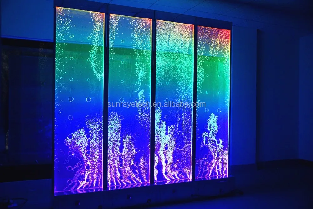 New H8*w8ft 3d Programmable Water Bubble Wall Water Bubble Panel For Hotel Project - Buy 3d ...