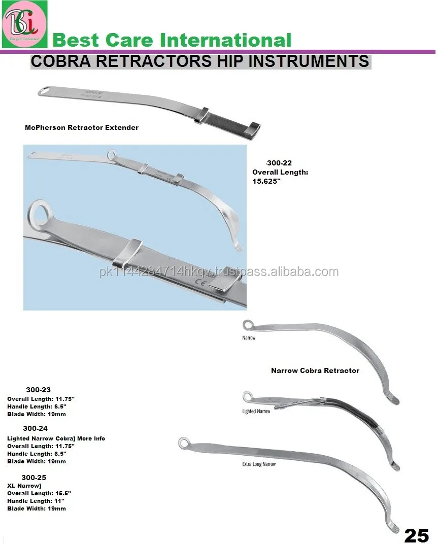 Infeor Posterior Acetabular Capsule Retractor - Buy Posterior Capsule ...