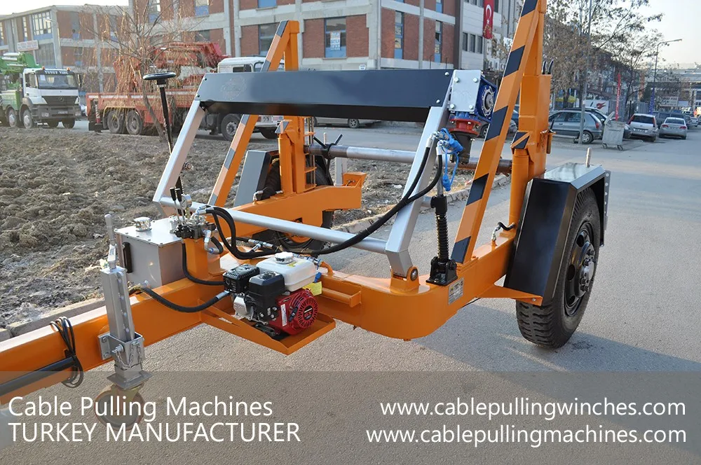 Cable Drum Trailers 10 Tons - Reliable Wire Pulling Solutions