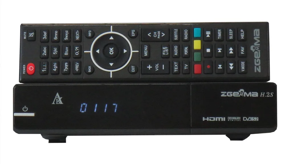 Zgemma TV Box H.2S - DVB S2/S Satellite Receiver