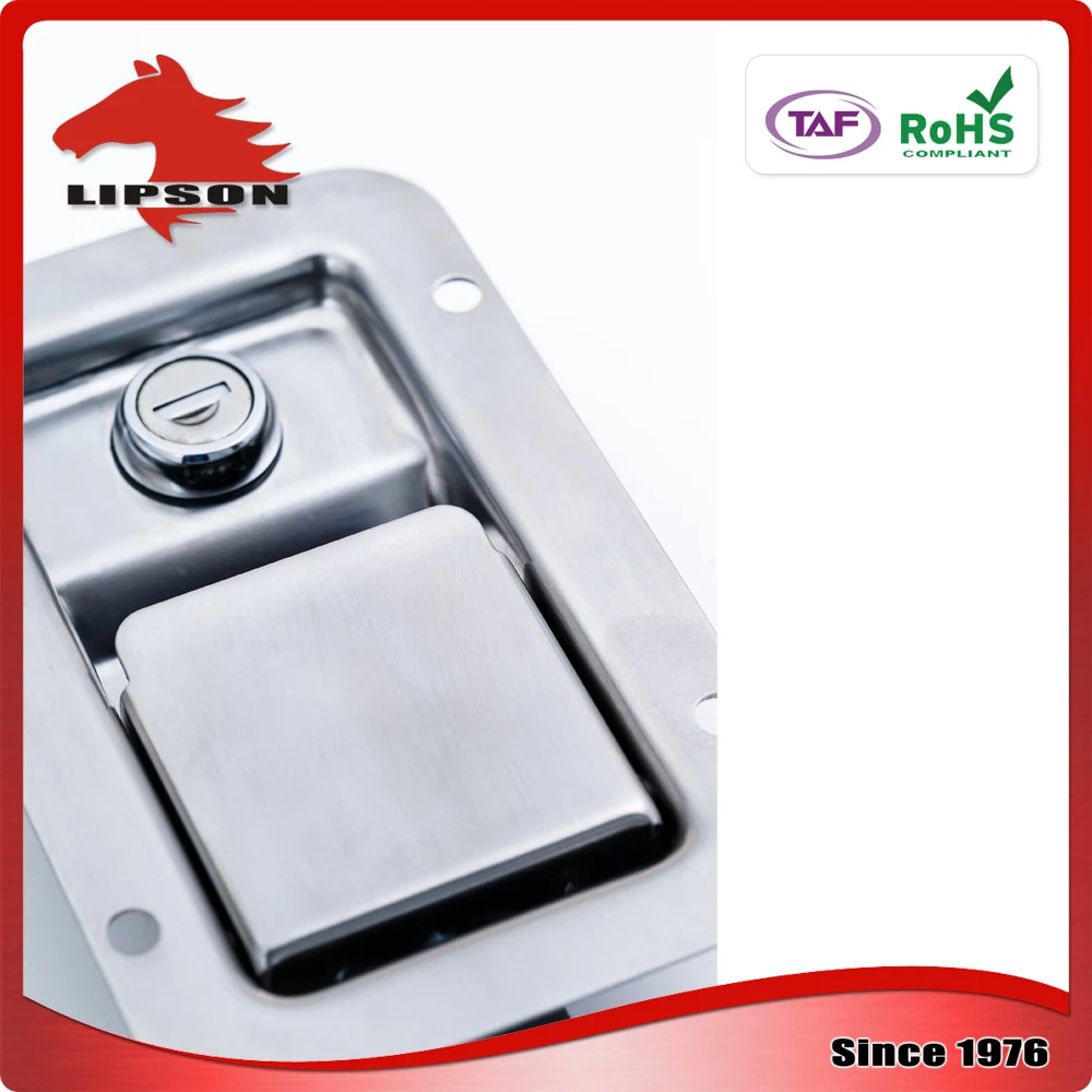 LM-335 Genset Canopy Door Handle Lock - Stainless Steel