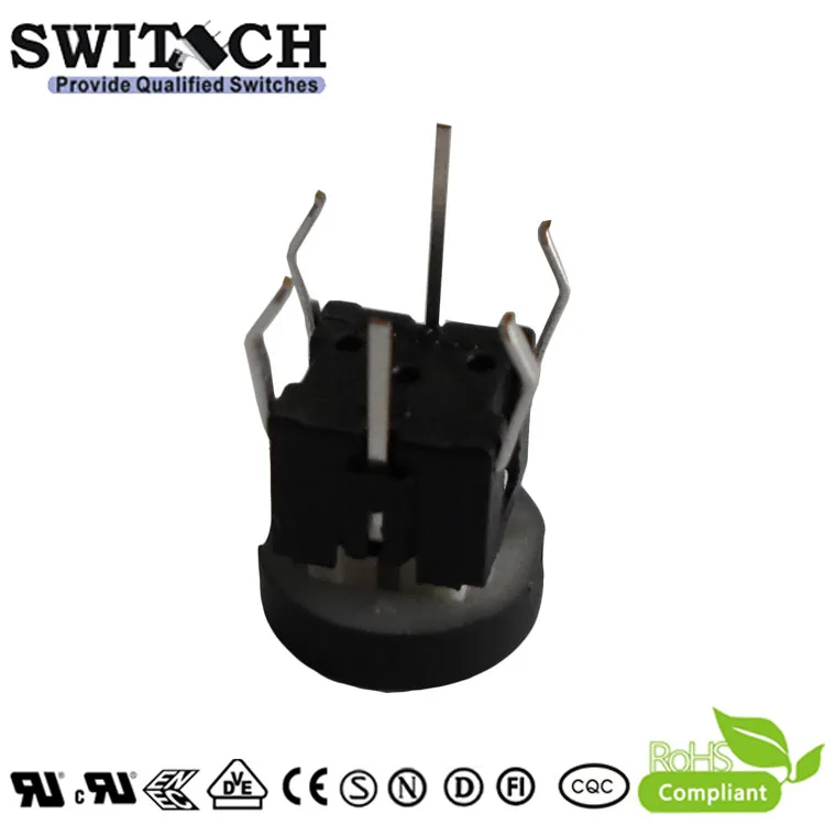 Round Green 6x6m Pcb Pins Push Button Switch Illuminated 5 Way Led ...