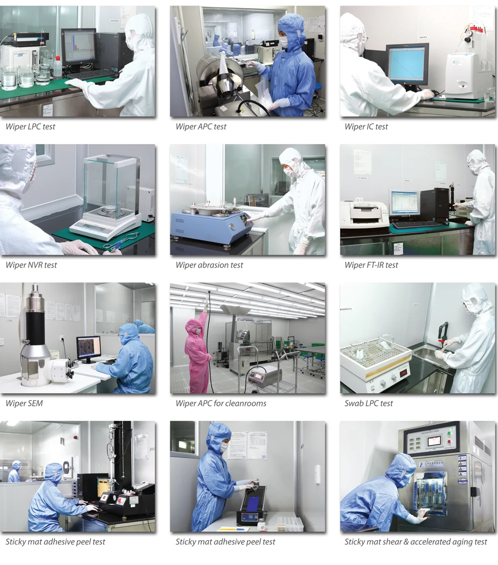 Polyester Microfiber Cleanroom Wipers / Wipes - Laser Sealed Edge - Buy ...