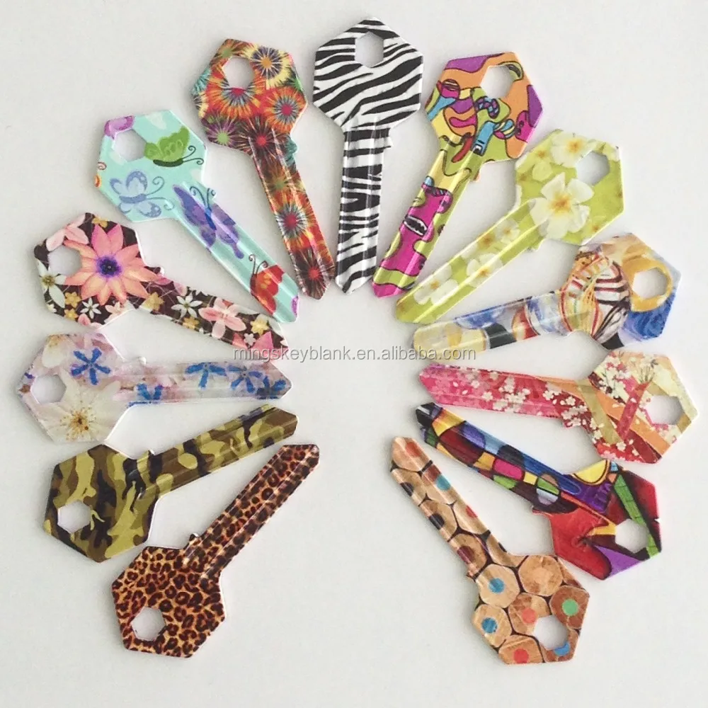 High Quality Painted Colors Key Blank With Competitive Price For Ul050 ...