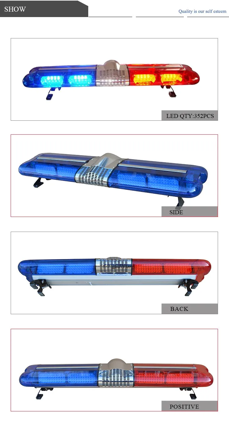 Red Blue 12v Led Roof Light Bar - Buy Led Roof Light Bar,Led Light Bars ...