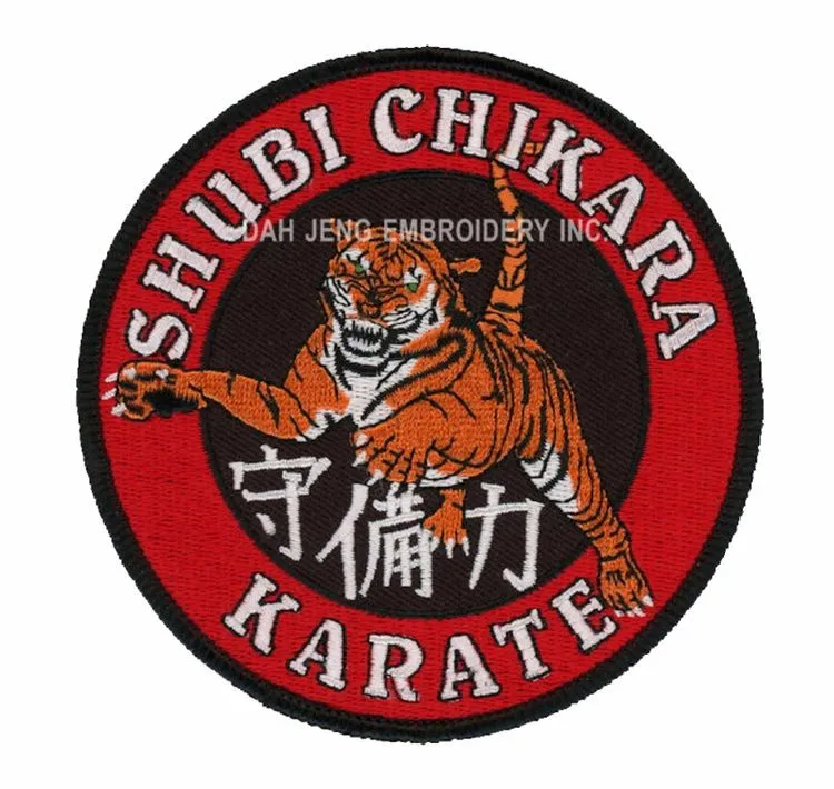 Custom Made Embroidery Karate Patches - Buy Iron On Embroidery Patch ...